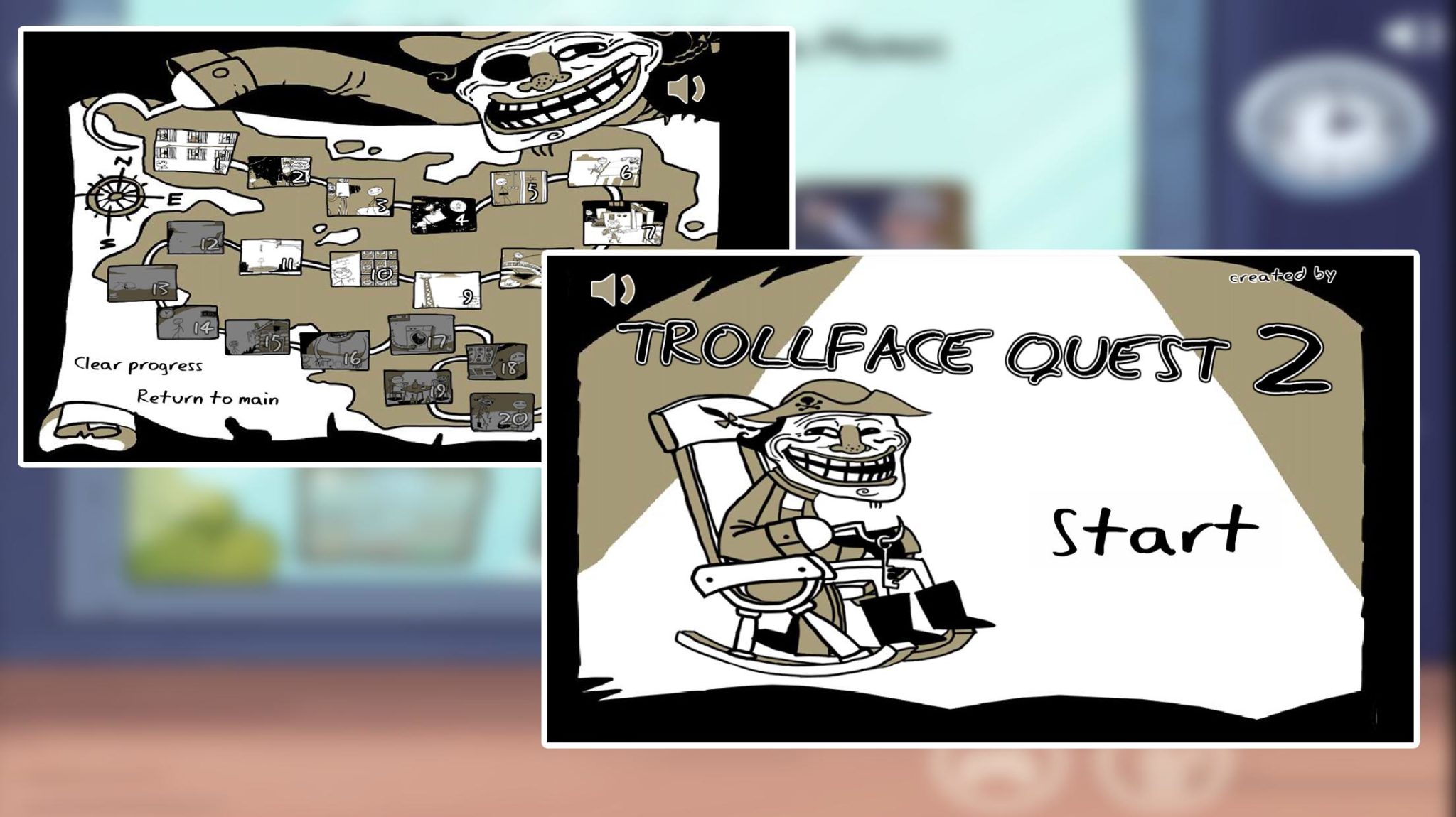 Trollface Quest 2 – PLAY ONLINE – Experienced Gaming Community ...